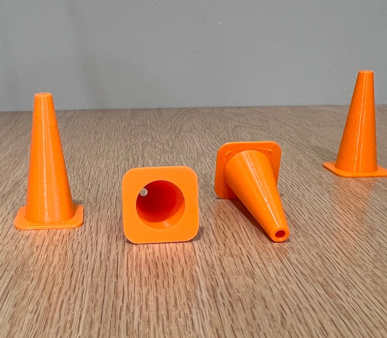 Mini Traffic Cones 12 Pack - Etsy