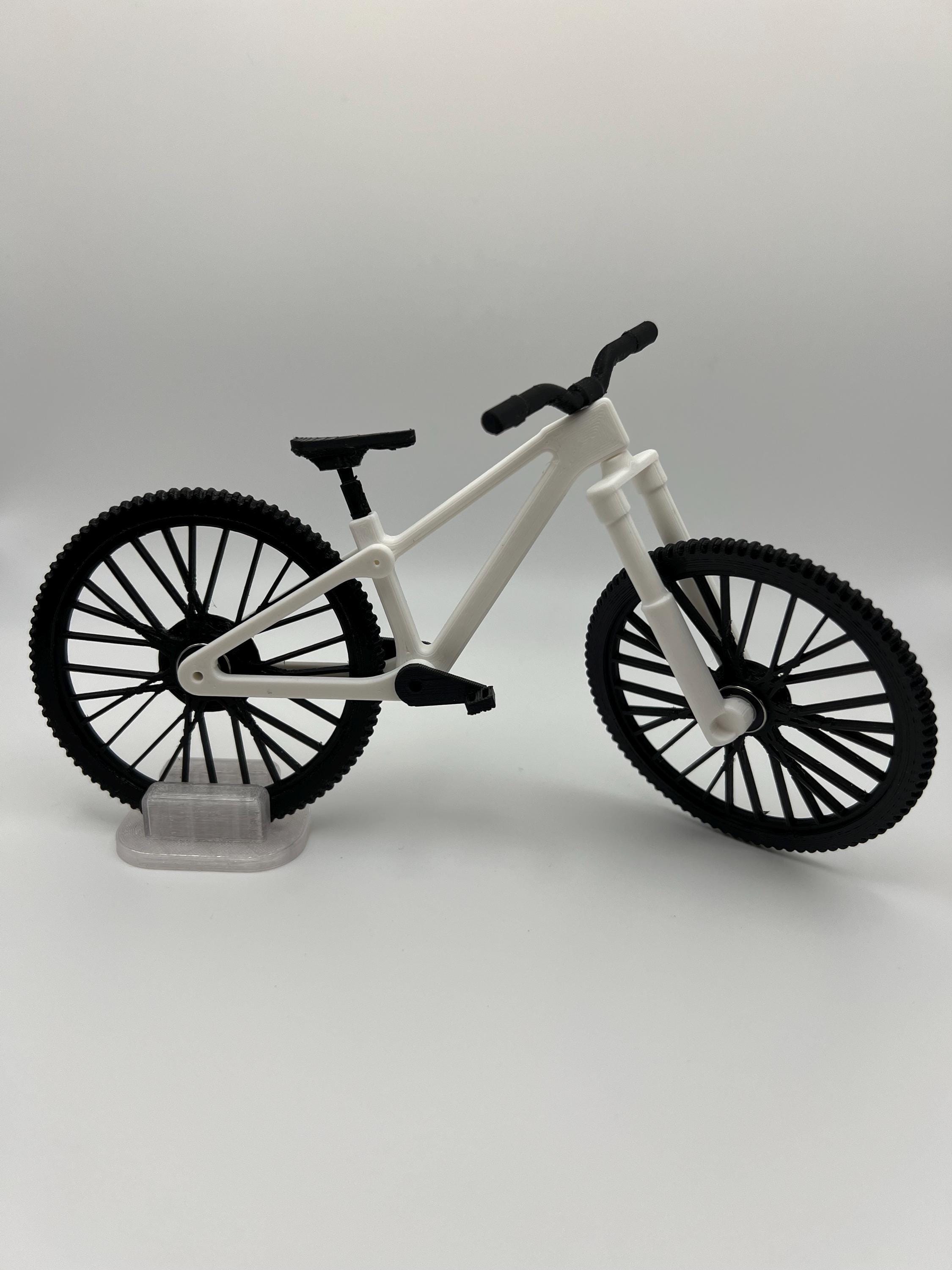 Hardtail Finger Mountain Bike - White - Etsy