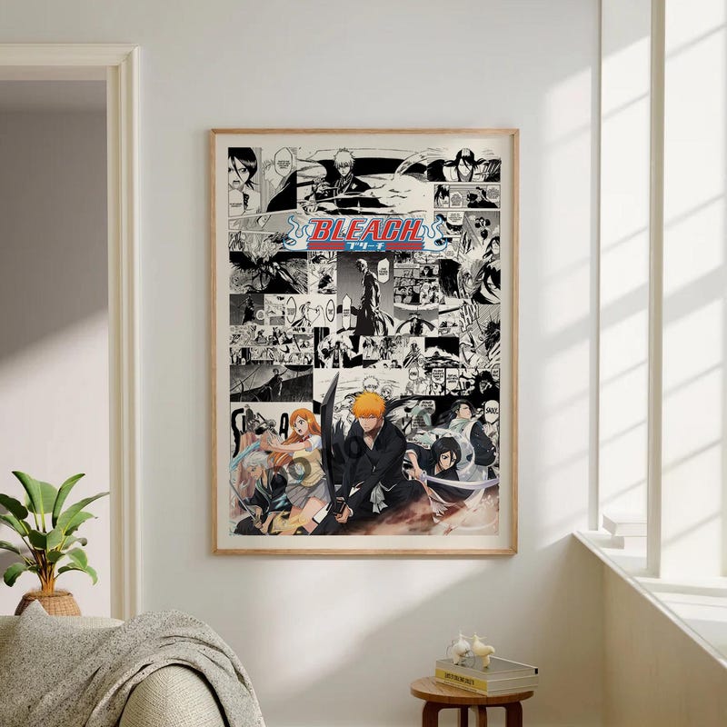 Ichigo Kurosaki Manga Panels - Etsy