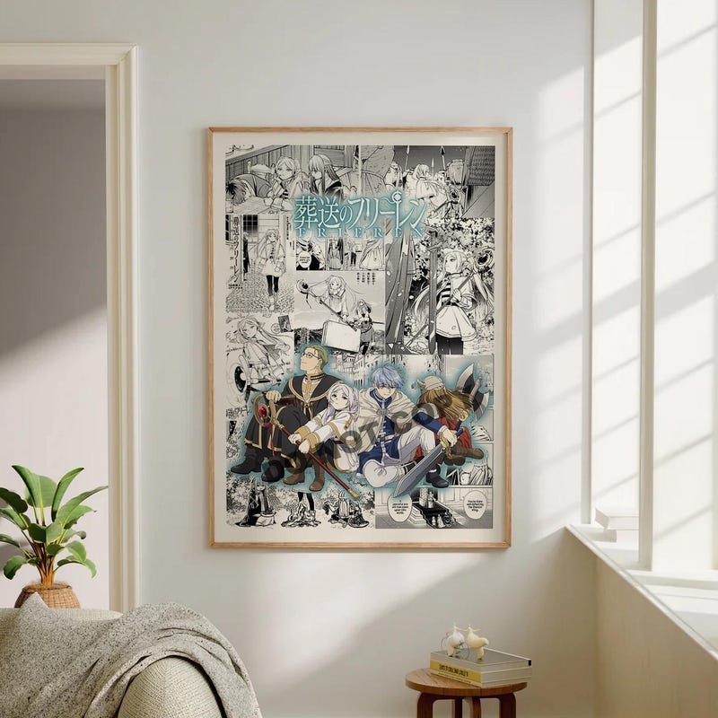 Frieren Poster - Etsy