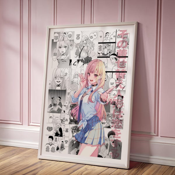 My Dress up Darling Manga Panels - Etsy