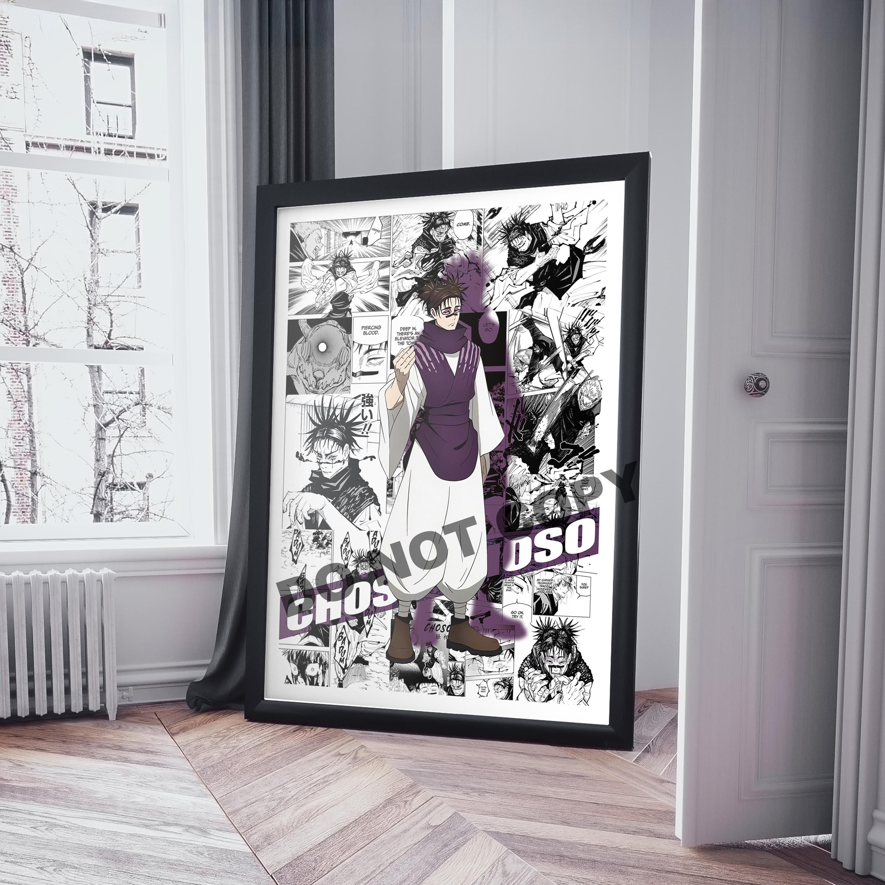 Anime Manga Poster - Jujutsu Kaisen Choso -digital Download - Curated ...