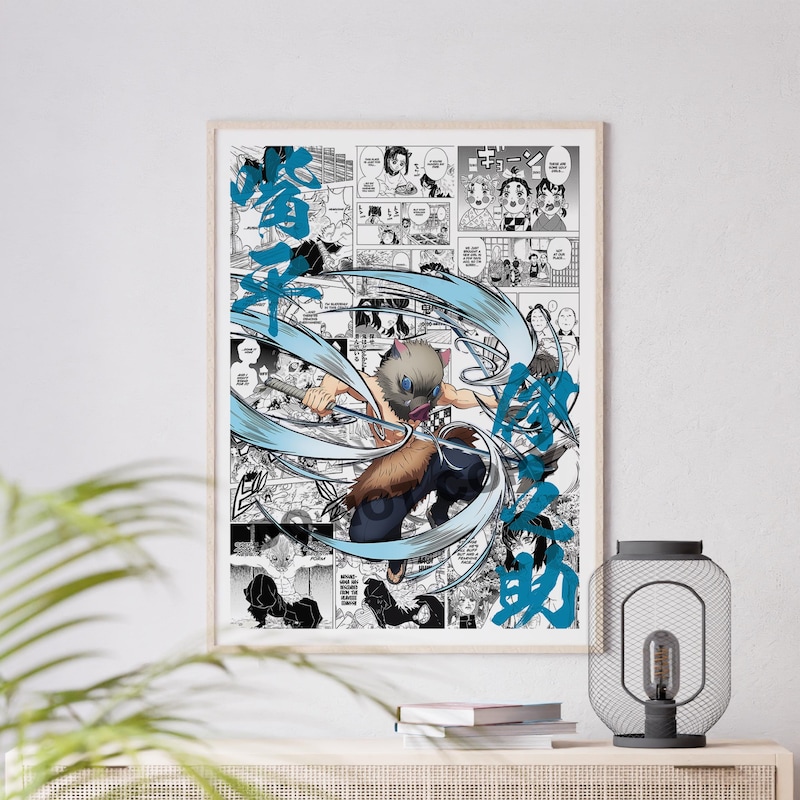 Demon Slayer Poster Inosuke Poster - Etsy