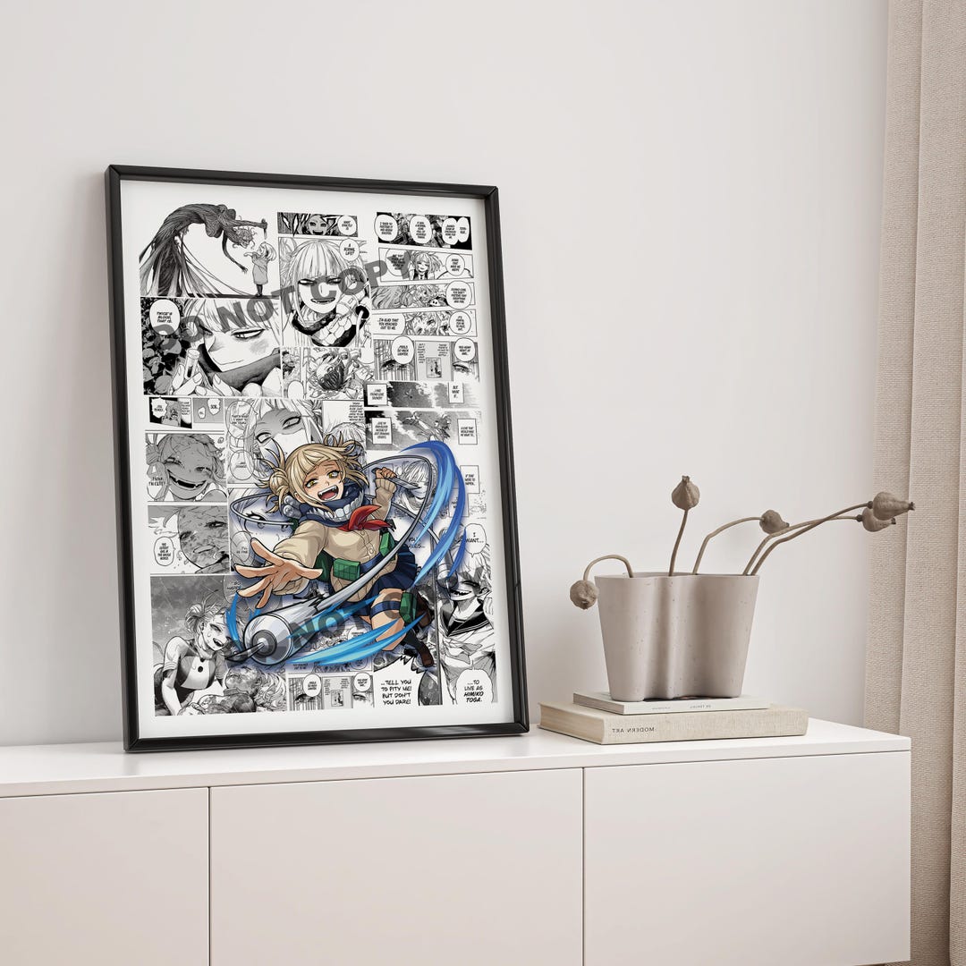 Anime Manga Poster - My Hero Academia - Digital Download - Curated ...