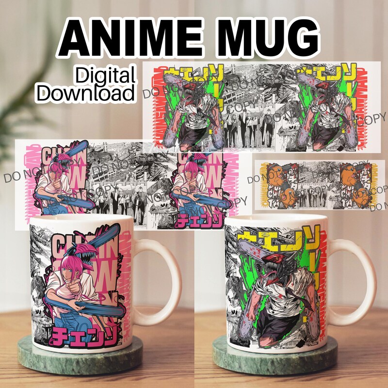 Chainsaw Man Manga Panels - Etsy