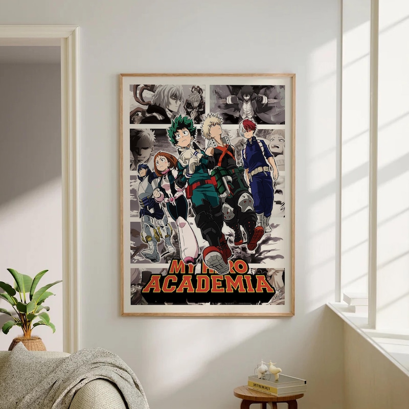 Mha Panel Poster - Etsy UK