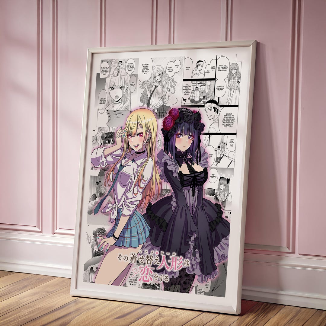 Anime Manga Poster - My Dress-up Darling - Digital Download - Curated ...