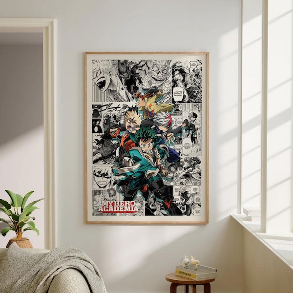 My Hero Academia Posters - Etsy