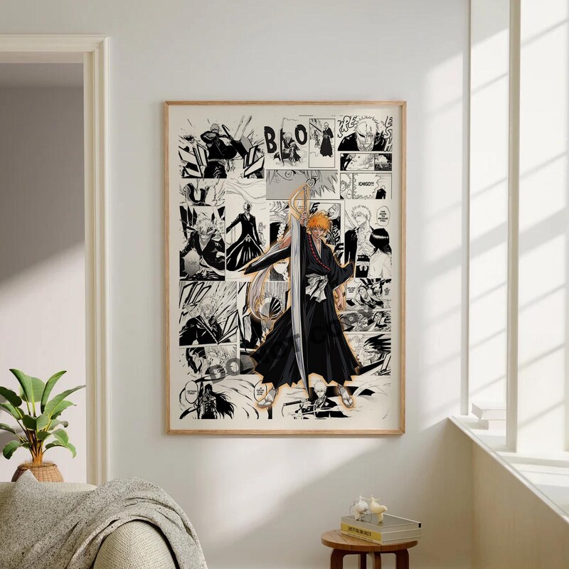 Ichigo Kurosaki Manga Panels - Etsy