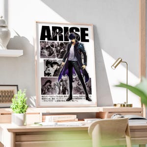 Anime Manga Poster - Shadow -digital Download - Curated Manga Panels ...