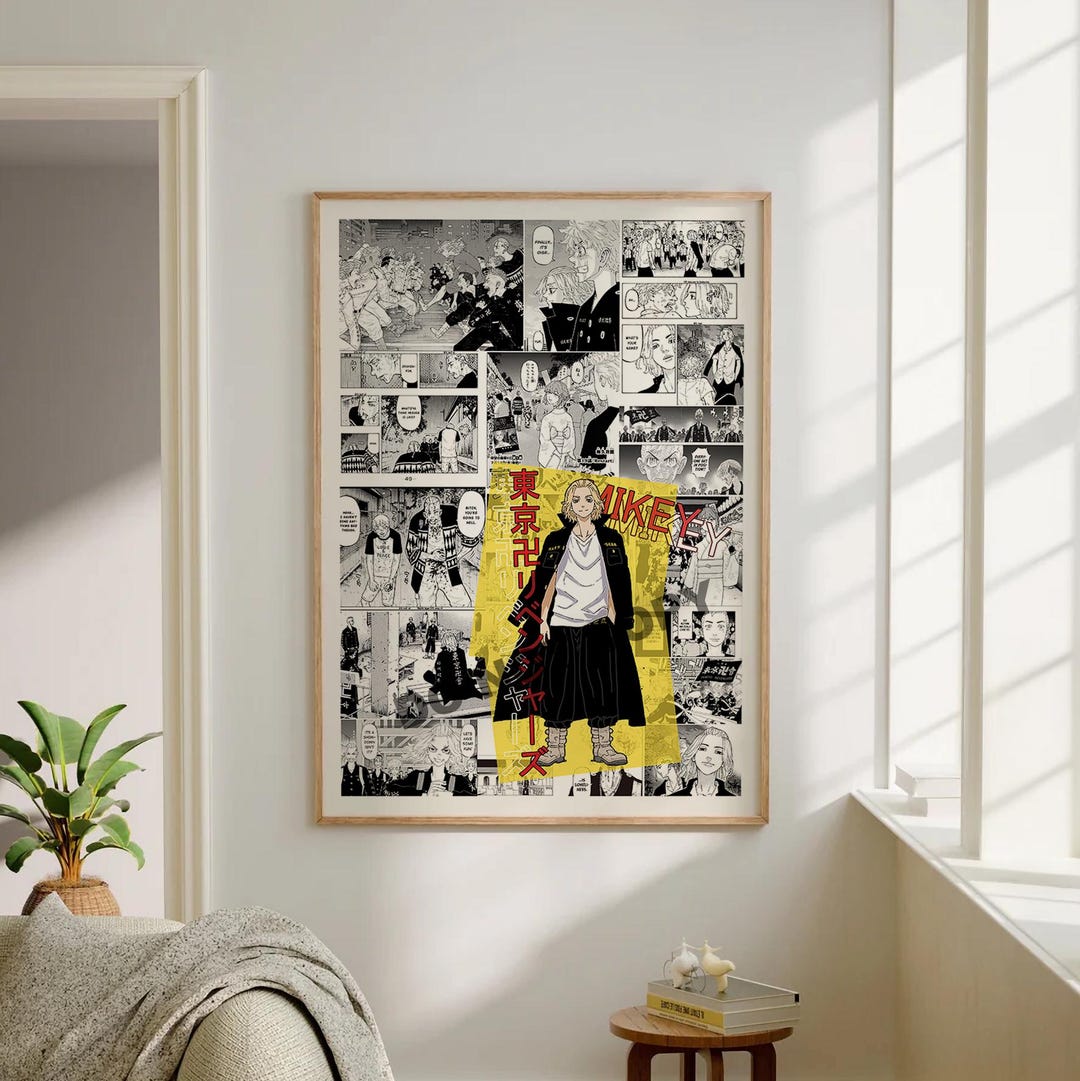 Anime Manga Poster - Tokyo Revengers - Digital Download - Curated Manga ...