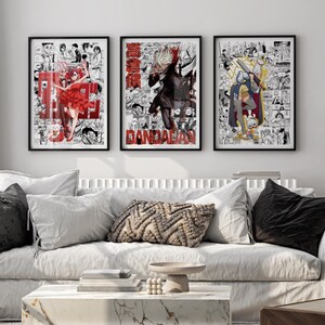 Anime Manga Poster - Dandadan Momo Okarun -digital Download - Curated ...