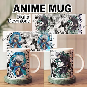 Jujutsu Kaisen Mug Design Download - Etsy