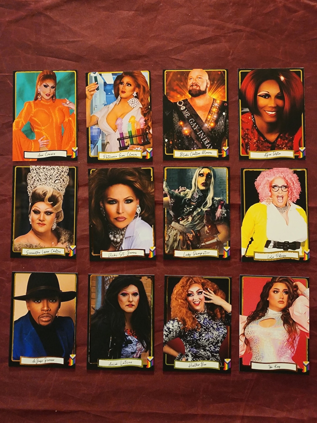 Drag Collectible Cards - GOLD FOIL First Edition - 400 Available! - Etsy