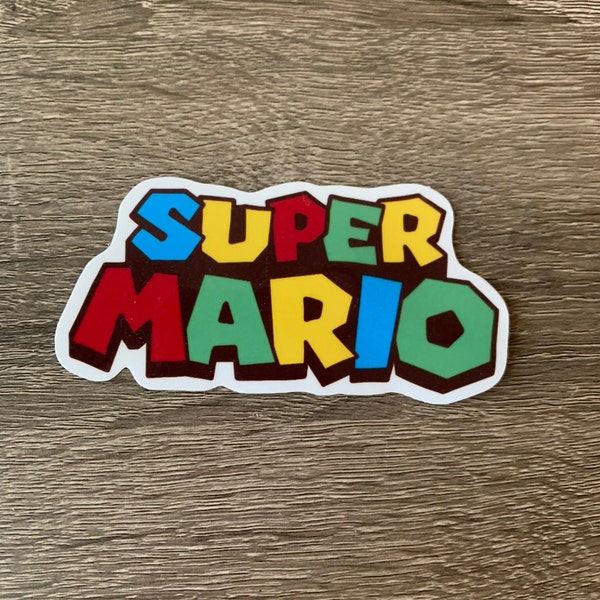 Super Mario Decal - Etsy