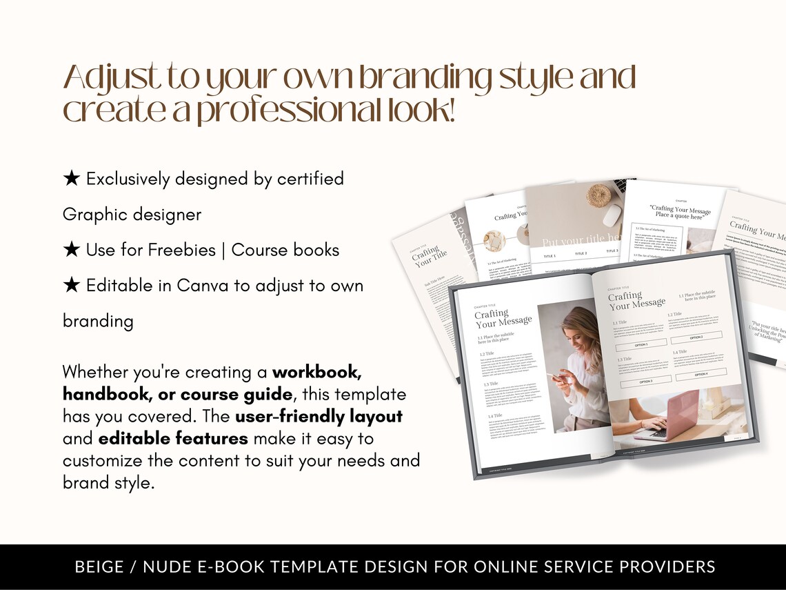 18 Pages Digital E-book Template Editable Coaching Ebook Canva-template ...