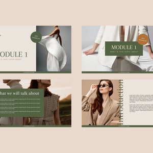 Online Course Sheets - Video Presentation Sheets | Canva Template ...