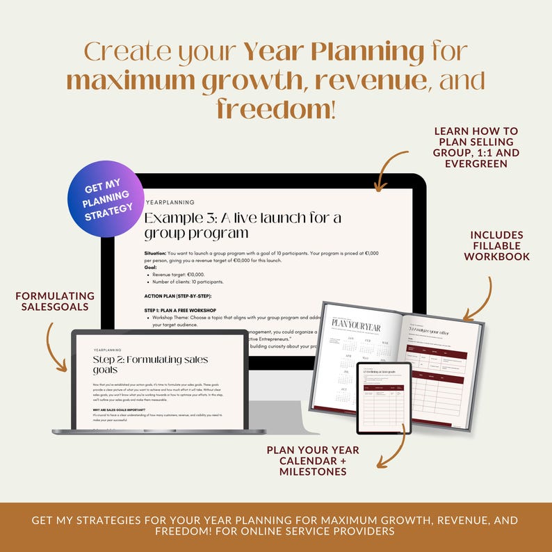 2025 Sales Calendar | Sales Planner | Selling Online | Online Business ...