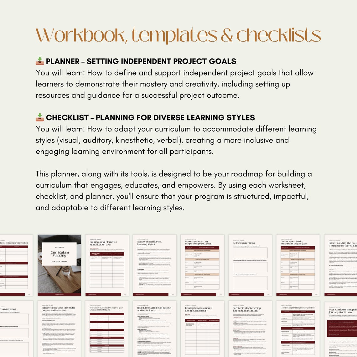 How to Curriculum Mapping Guide | Step-by-step Program Creation ...