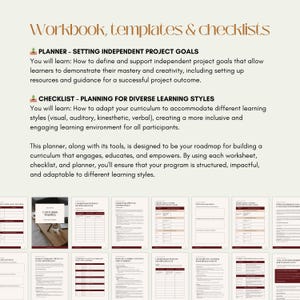 How to Curriculum Mapping Guide | Step-by-step Program Creation Workbook + Strategy | Digital E ...