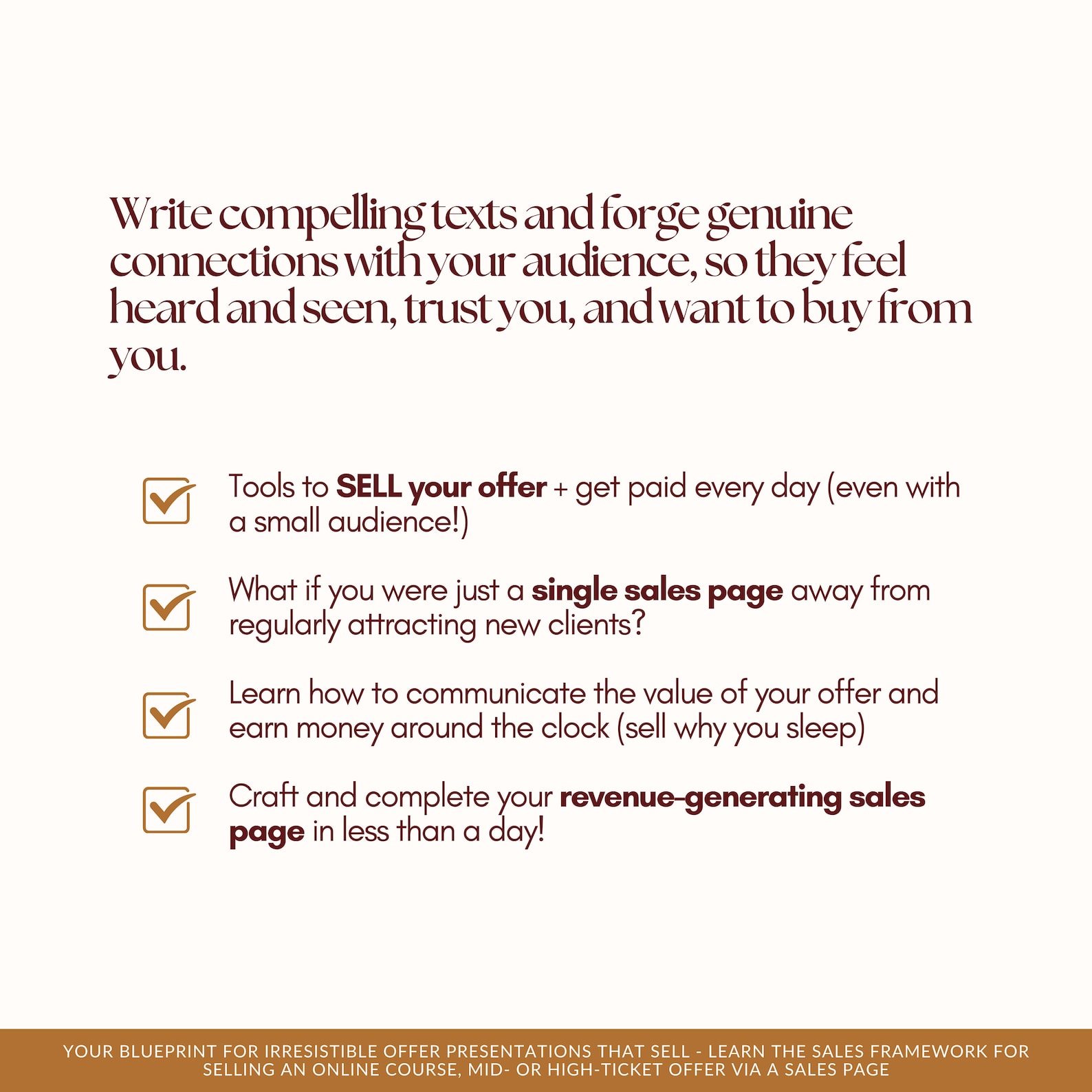 Sales Page Structure Blueprint | Fillable | Product Landing Page ...