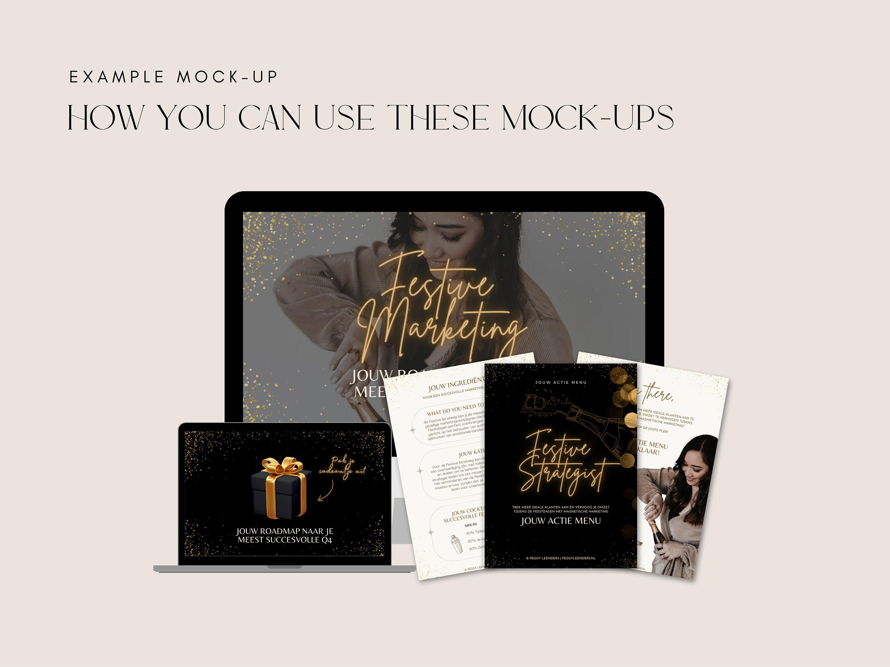 16 Mockups | Digital Product Presentation | Sales Pages Mock-up | Offer ...