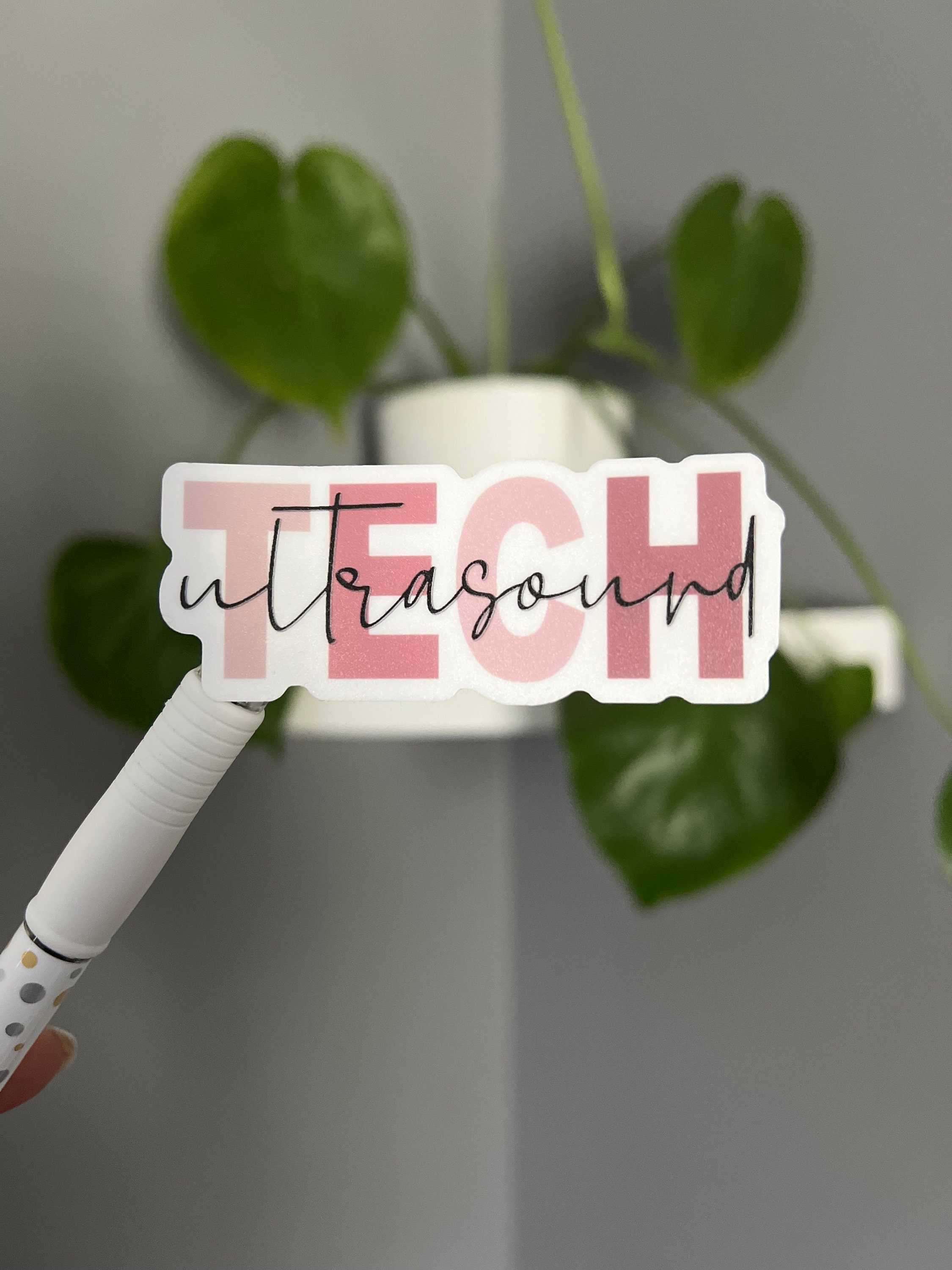 Ultrasound Tech Nurse Sticker Ultrasound Technician Sticker - Etsy