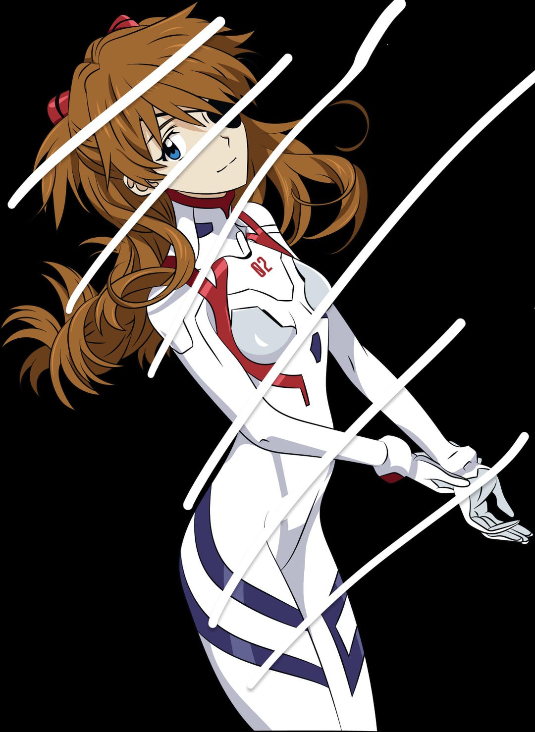 Asuka Evangelion /sublimation Design/anime PNG/,PNG T-shirt, Digital ...