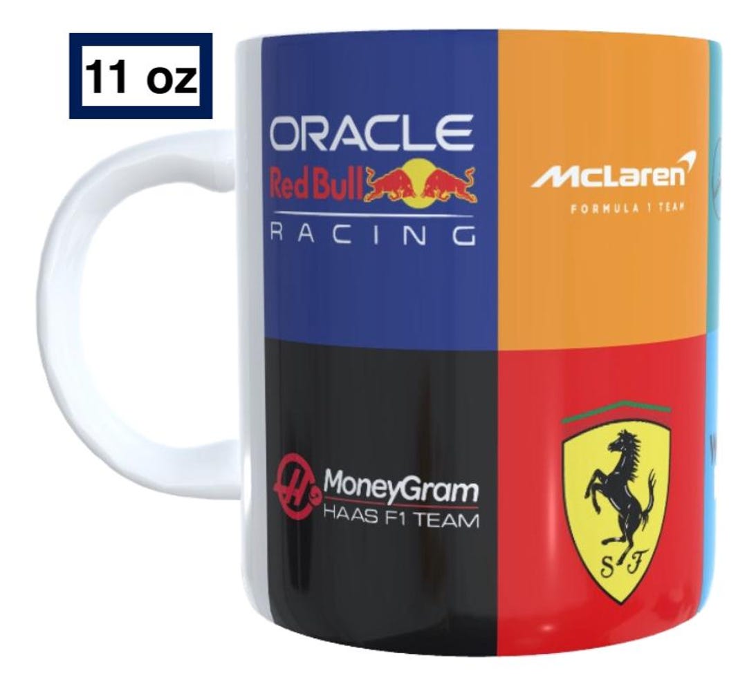 Formula 1 Cup All Teams, F1 Cup Press Design, Formula 1 Cup Sublimation ...