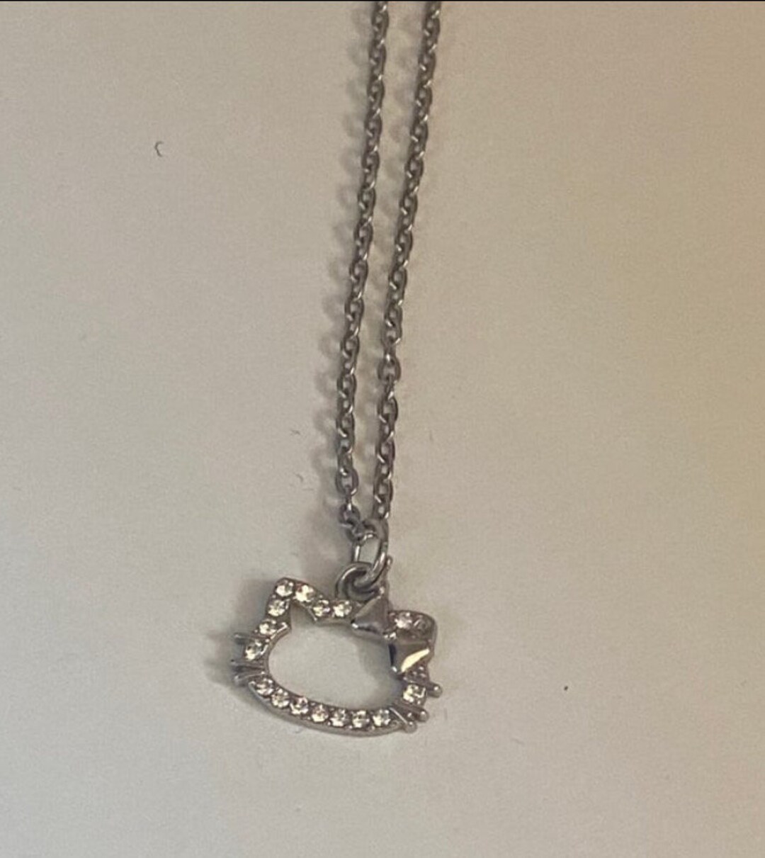 Hello Kitty Chain Necklace - Etsy