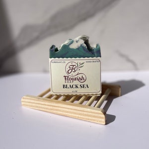 Black Sea Soap, Handmade, Cold Process, Face and Body, Skin Care ...