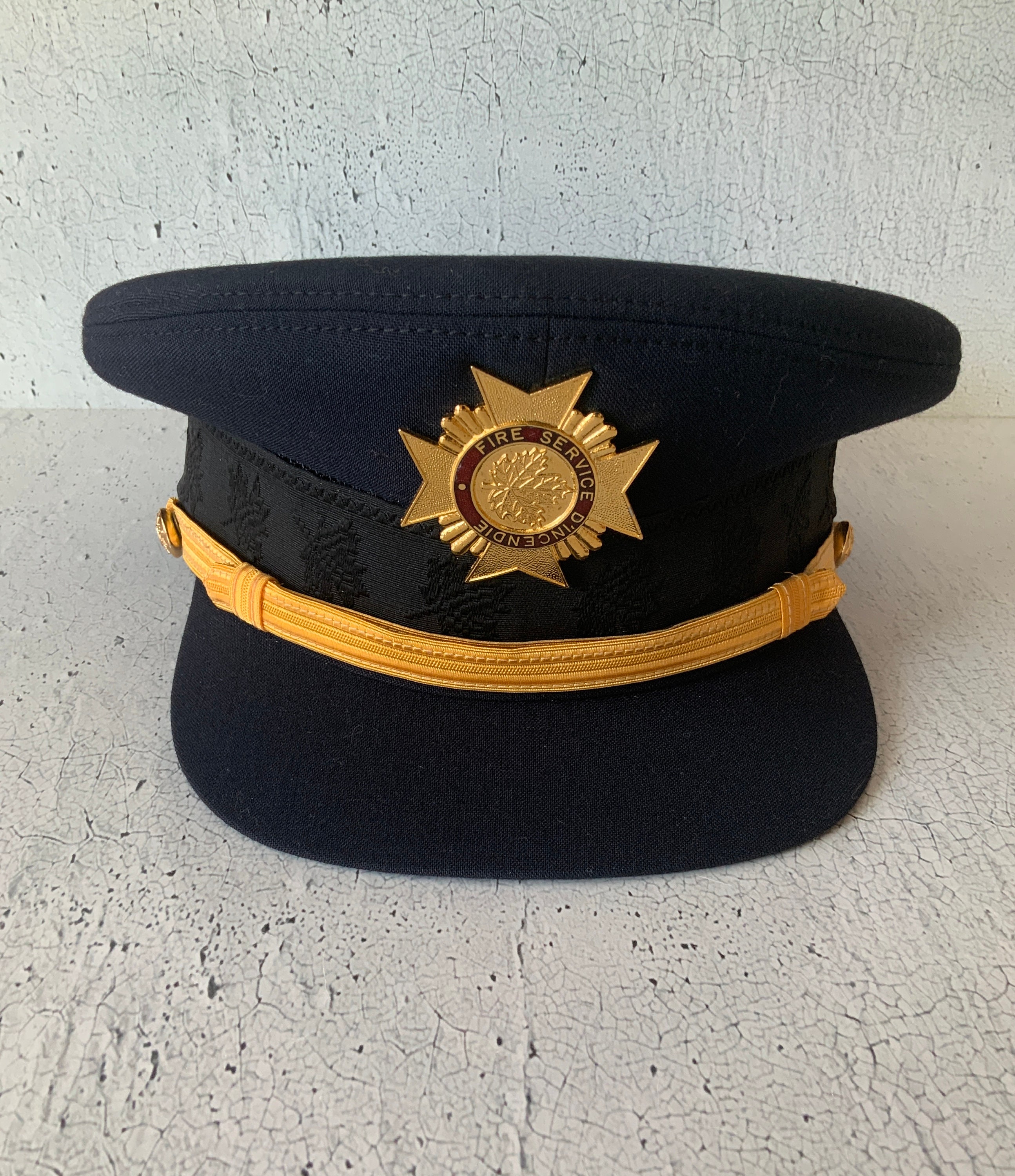 Fire Service Hat. Never Used. Uniform Hat. Logistik Unicorp: Uniform ...