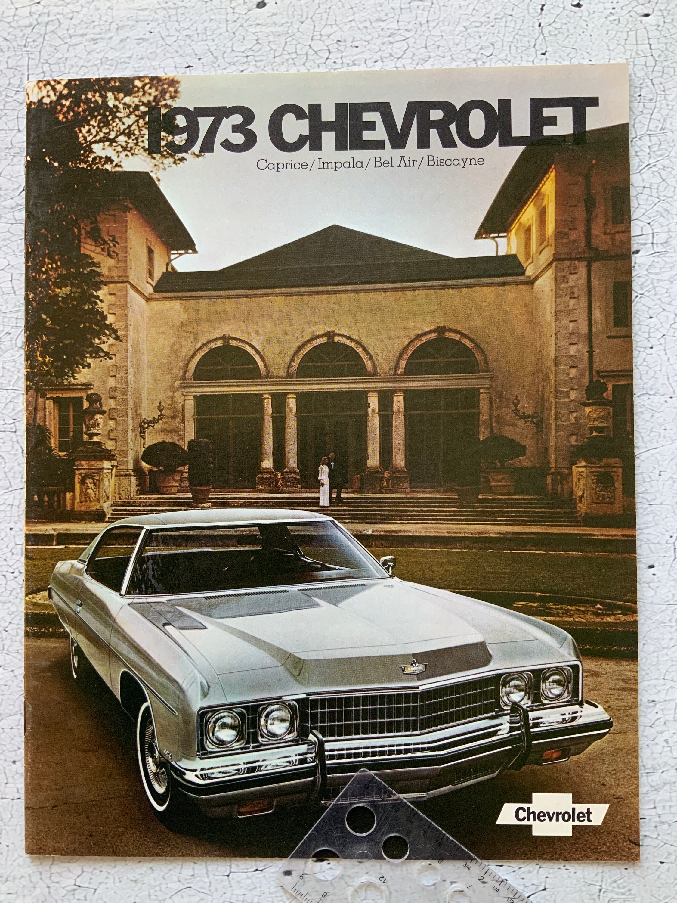 1973 Chevrolet Cars Brochure. Very Cool. Impala. 73 Bel Air. Caprice ...