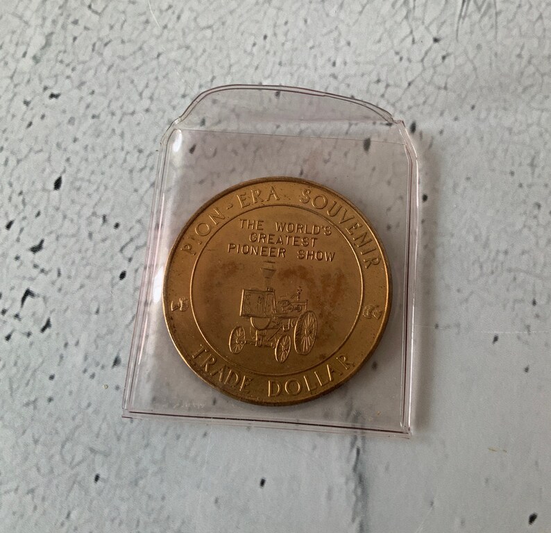 1965 Pion-era Saskatchewan Diamond Jubilee Token Coin. Commemorative ...