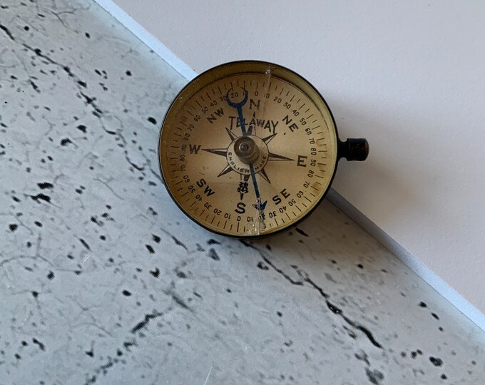 1915-19 Telaway Compass. Boy Scout Issue. Taylor. Black. Cartography ...
