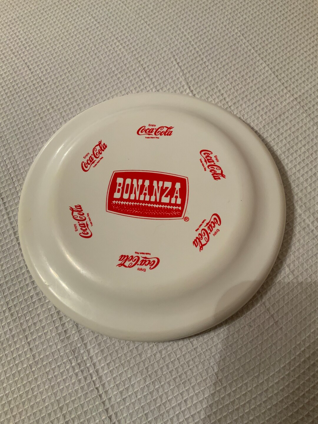 Bonanza Collectible Flying Disc. - Etsy