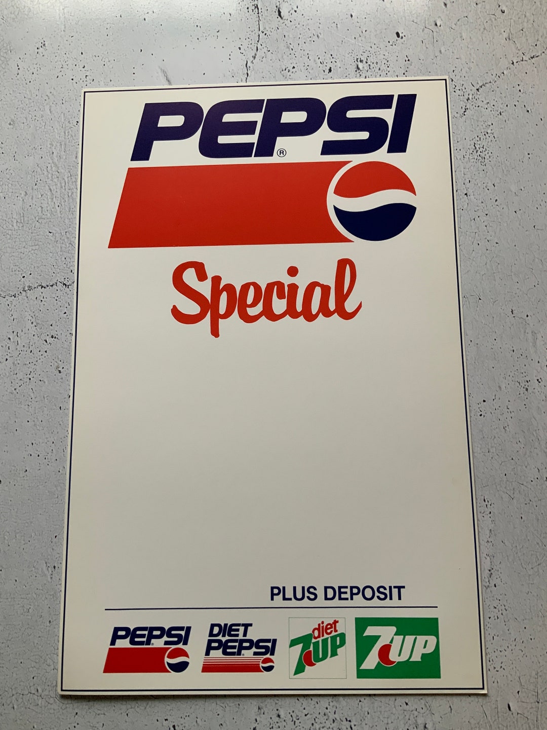 Pepsi Order Sign. Daily Specials. Deli Sign. Menu Board. 11”X 17 ...