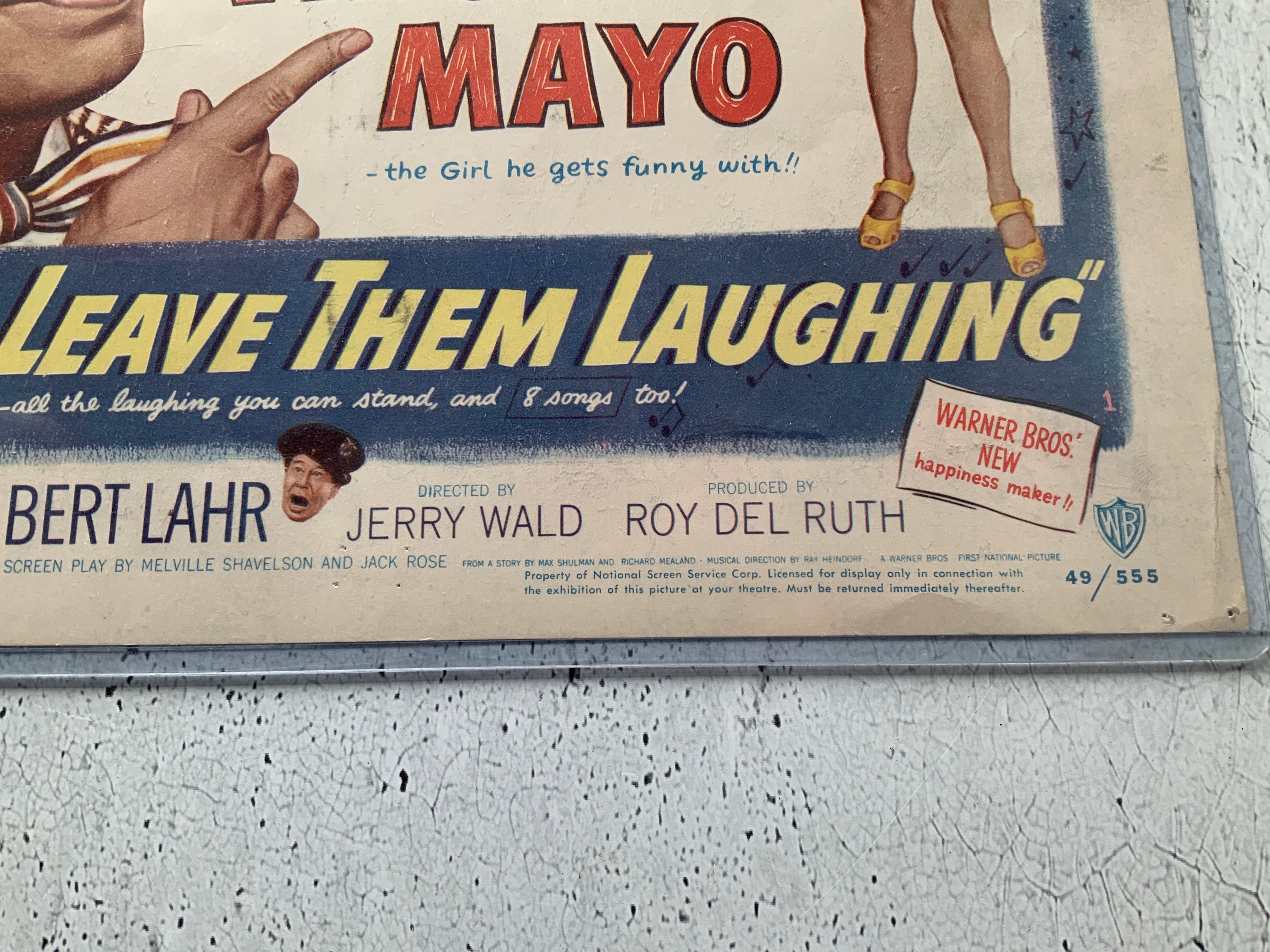 14” X 11” Movie Poster. Numbered Edition. Always Leave Them Laughing ...