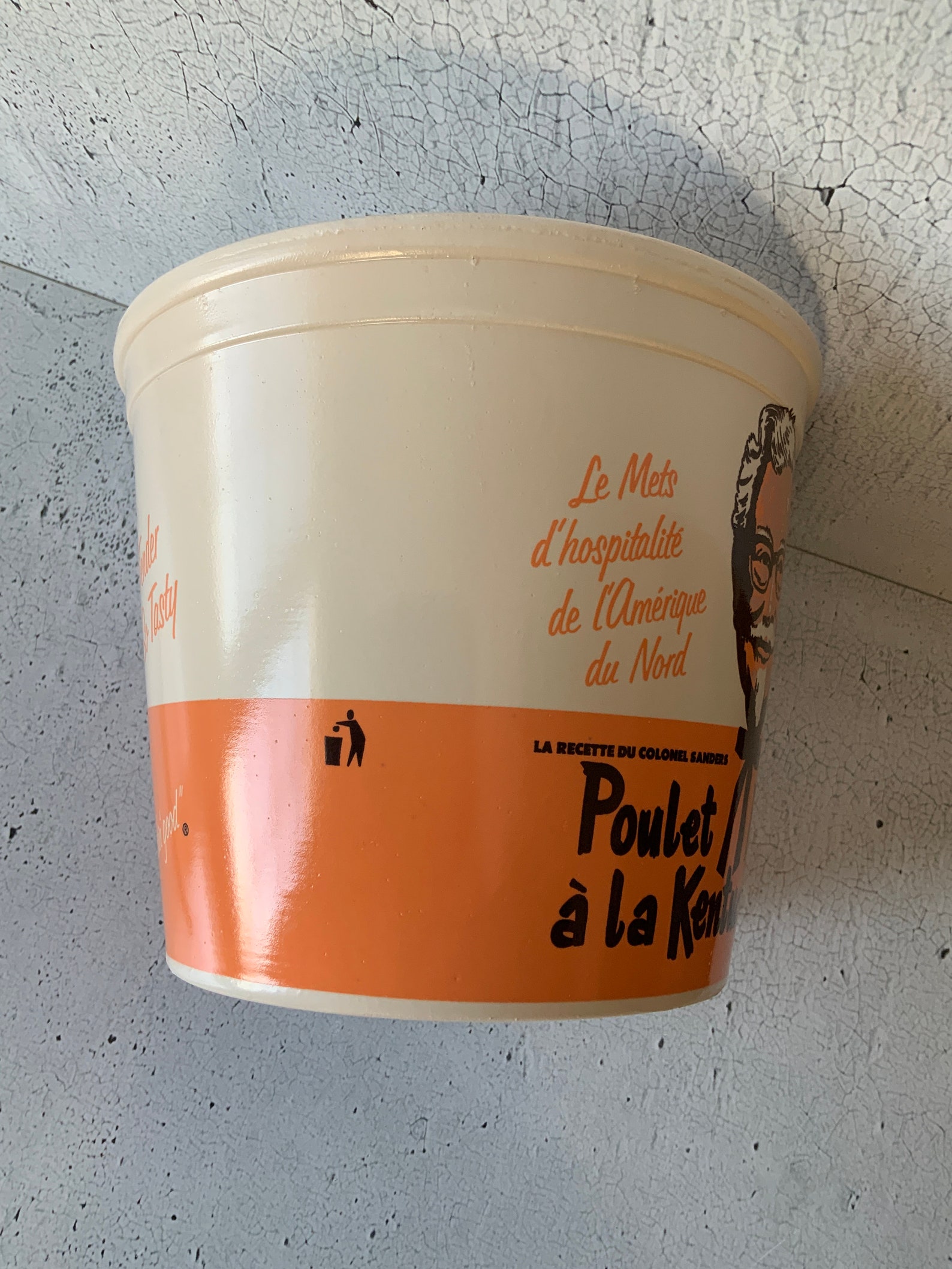 Ceramic KFC Bucket. Collectors Item. Vintage Fast Food Collectible ...
