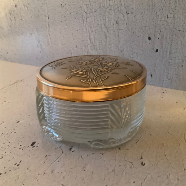 Powder Puff Jar - Etsy