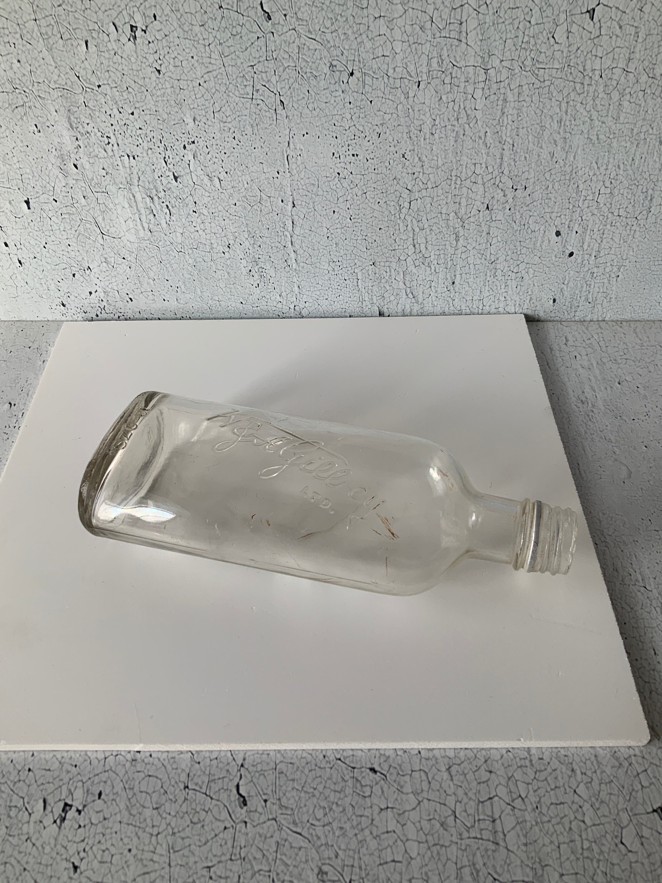 H&A Gilbey Gin Bottle. 1940’s/50’s. Collectible Liquor Whiskey Bottle ...