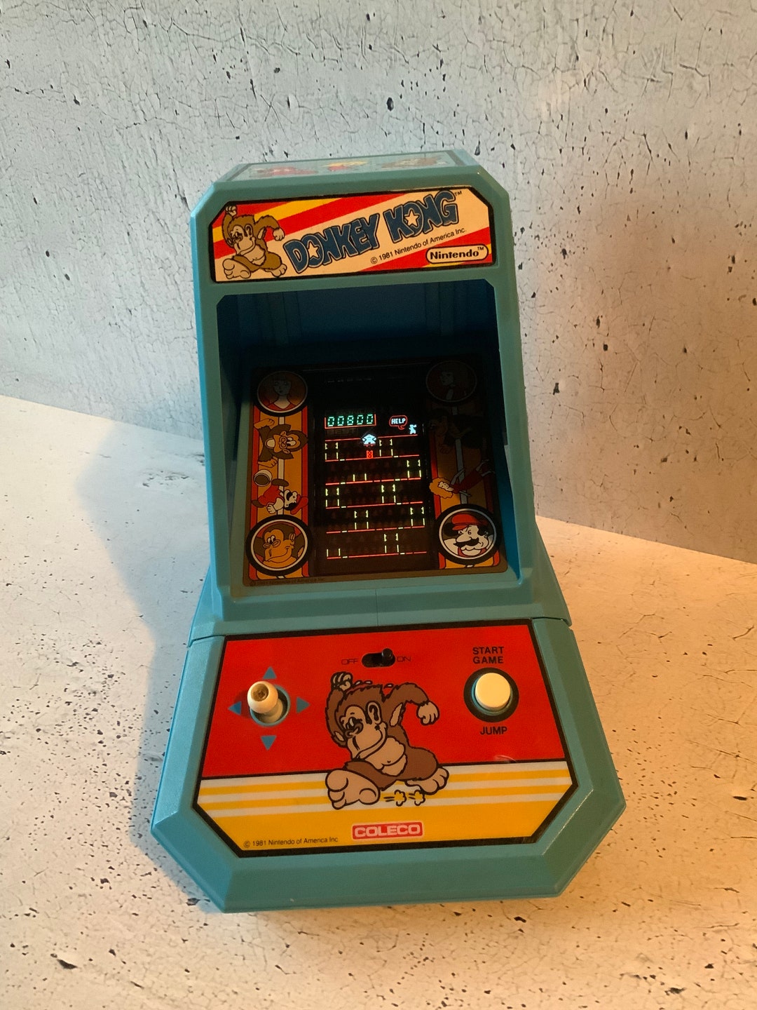 Donkey Kong Mini Arcade Game. Coleco 1982. Nintendo of America - Etsy UK