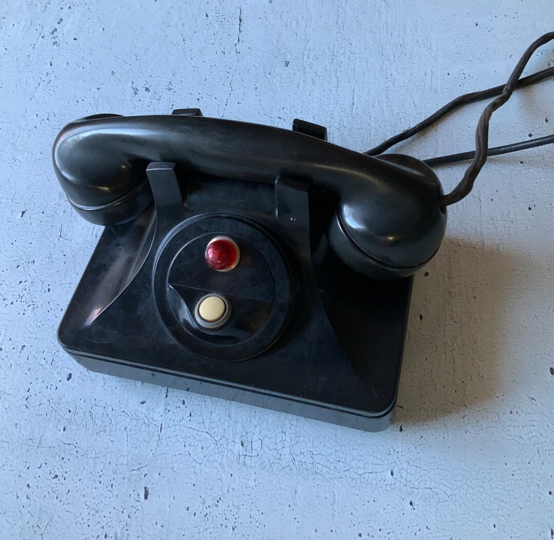 Edison Televoicewriter. Northern Electric Galion Ohio. Antique Bakelite ...