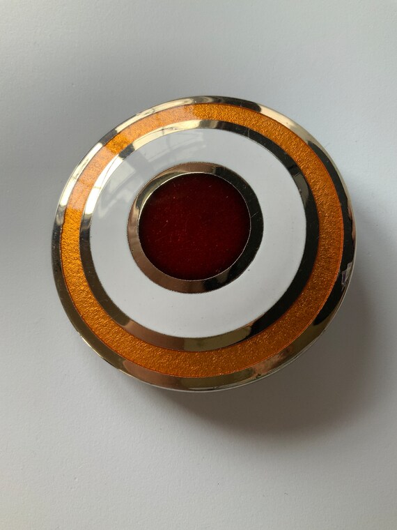 de Pastille Sylvestre Enamel belt buckle. Bullseye. G… - Gem