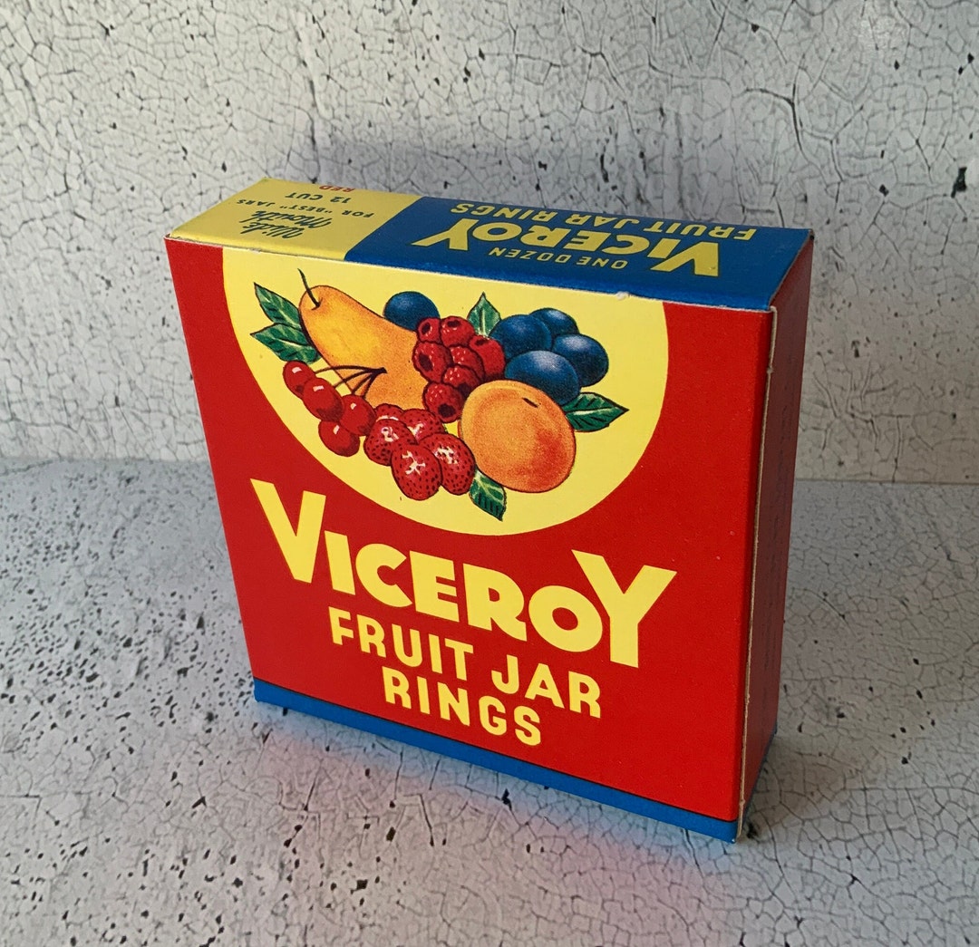 Viceroy Jar Rings. Wide Mouth. for Best Jars. New in Box Unopened. 12 ...