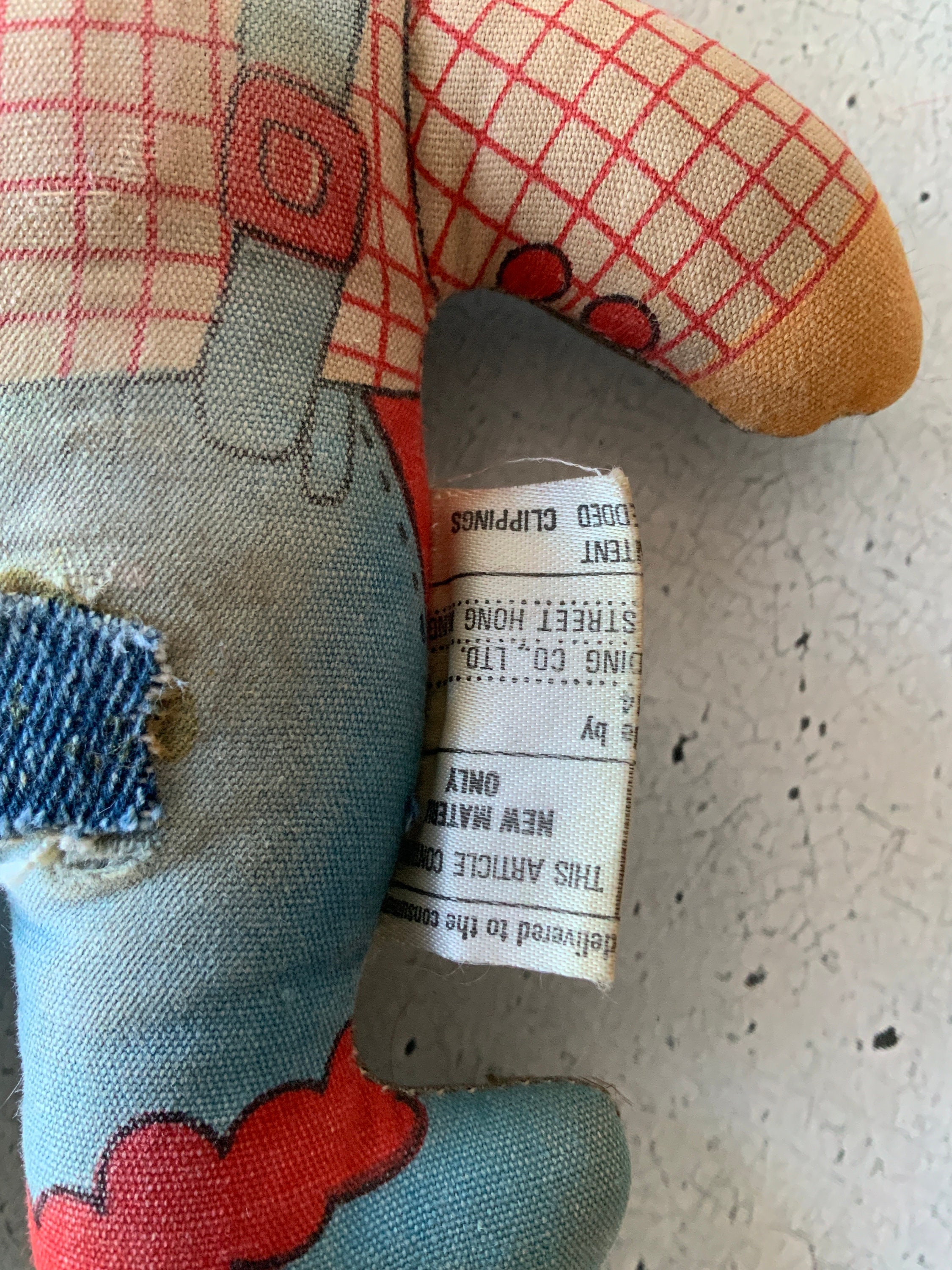1970’s L’il Stuffs Doll. Grandpa Character. With Tag. Labelled. Vintage ...