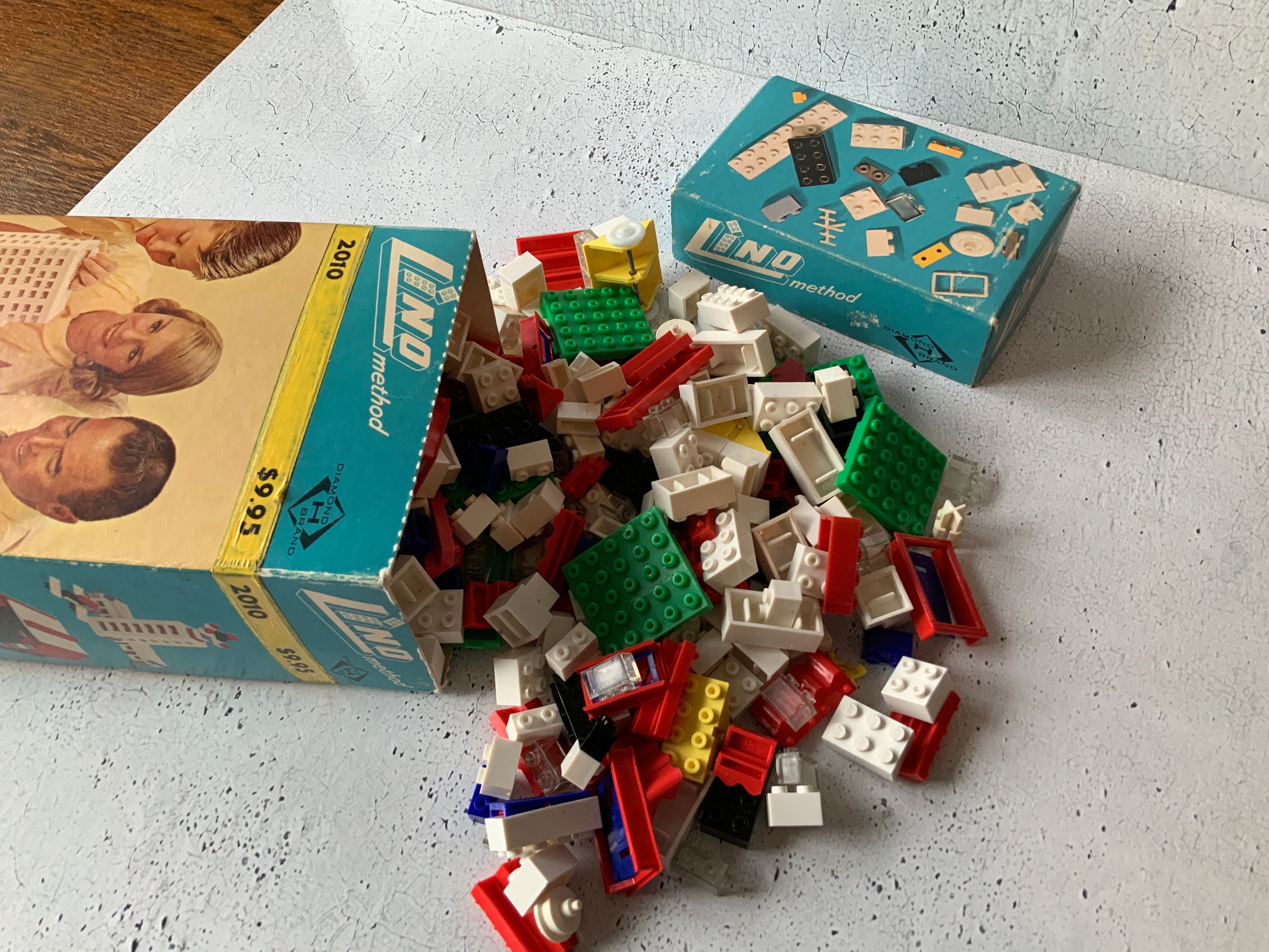 Lino Blocks Pre-lego. Plastic Building Blocks. 1940’s/1950’s. Fits to ...