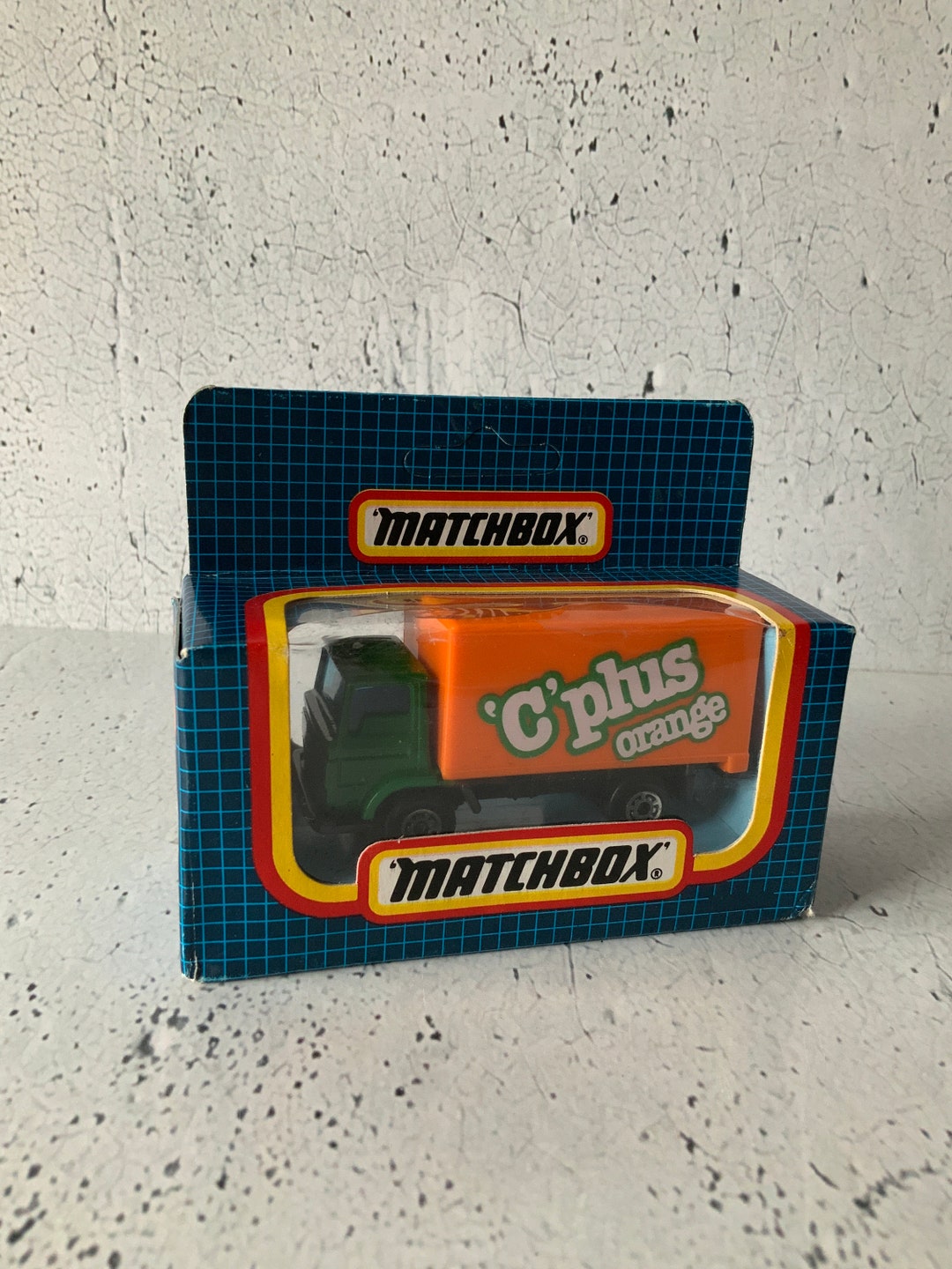 Matchbox 1989 C Plus Orange Truck. Vintage Toy Cars. Hotwheels ...
