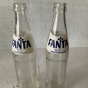 Classic Fanta Bottles. Pair. Vintage Soda Bottles. 1970’s. Glass Pop ...