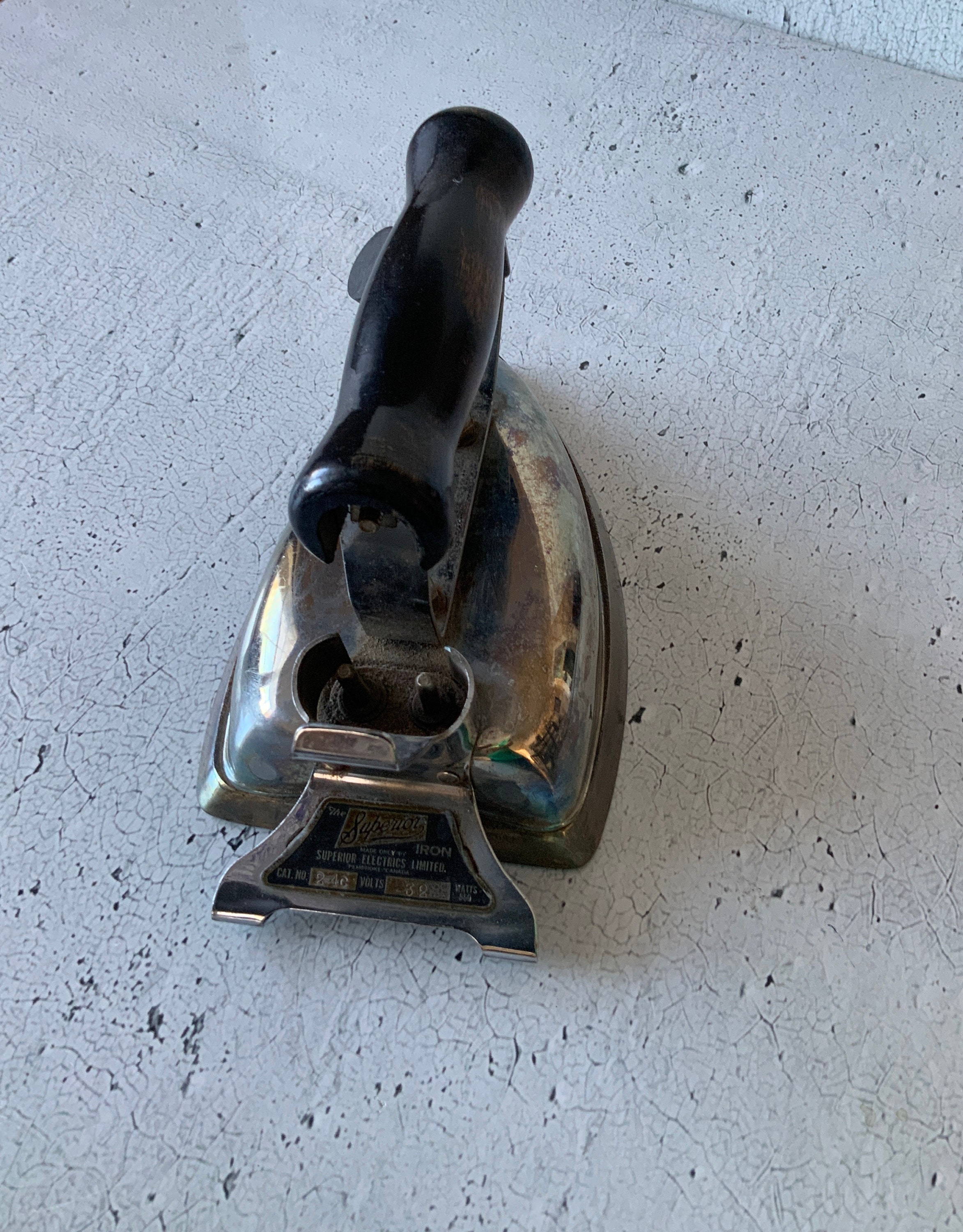 Vintage Superior Iron. Corded Iron. Clothing Iron. Clothing Press. - Etsy